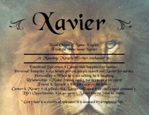 El significado bíblico del nombre Javier en la Biblia